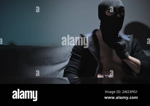 Gang member wearing black mask Stock Videos & Footage - HD and 4K Video ...