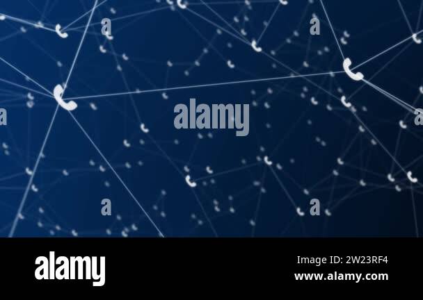 People are connected through a global telephone network. Plexus ...