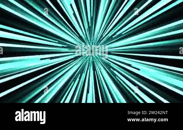 Abstract creative neon light rays background. Hyper jump, Speed of ...