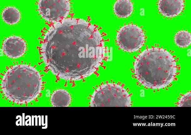 3D animation of the severe acute respiratory syndrome coronavirus cells ...