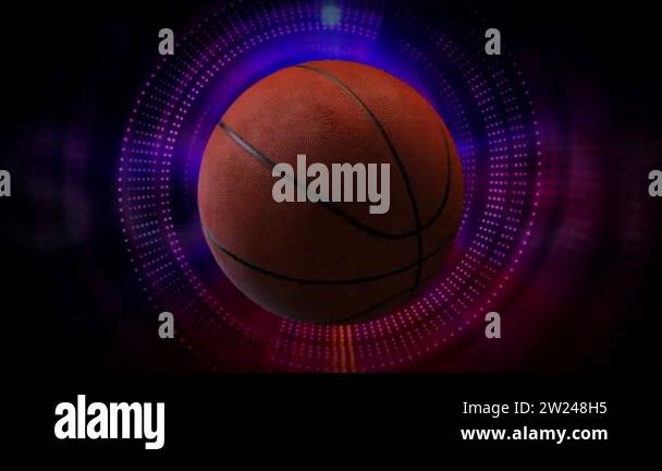 Rotating Basketball Ball as 3d Animated Sports Motion Graphics ...