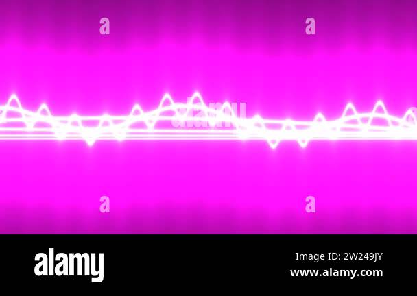 Sound Music Waveform Bouncing Around Sheet Music Bars Lines Stock Video ...