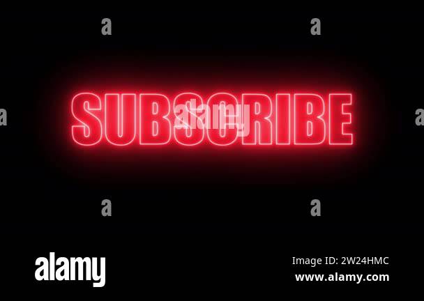 New design subscribe button for influencer and content creator. Flicker ...