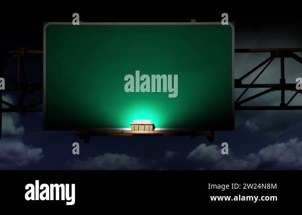 Night time sign Stock Videos & Footage - HD and 4K Video Clips - Alamy