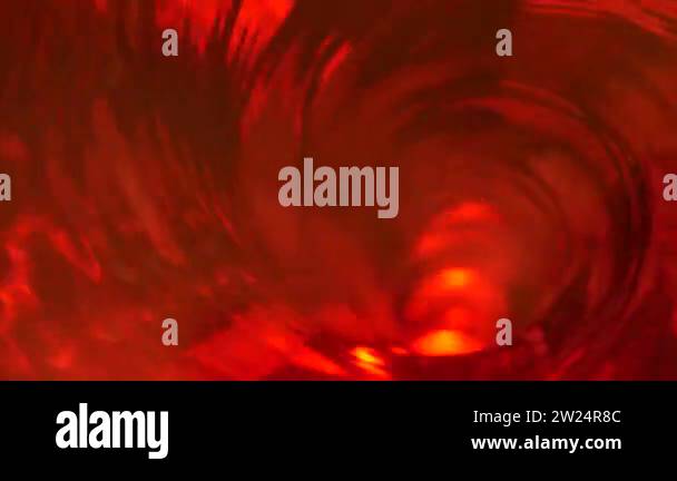 Symbol of hell, inferno and infinity. Red liquid hypnotic looped aqua ...