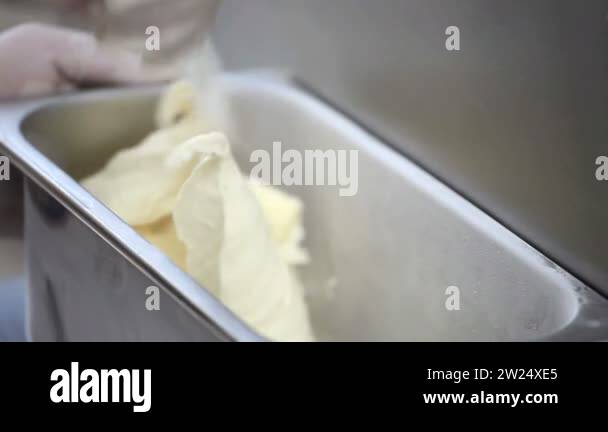 Prepare ice cream professional machine Stock Videos & Footage - HD and ...