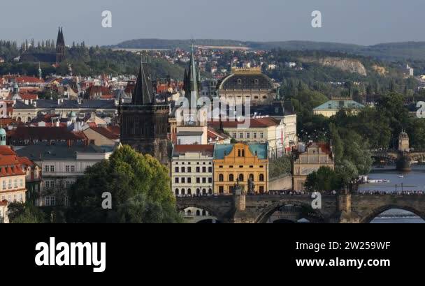 Iconic landmarks of prague Stock Videos & Footage - HD and 4K Video ...