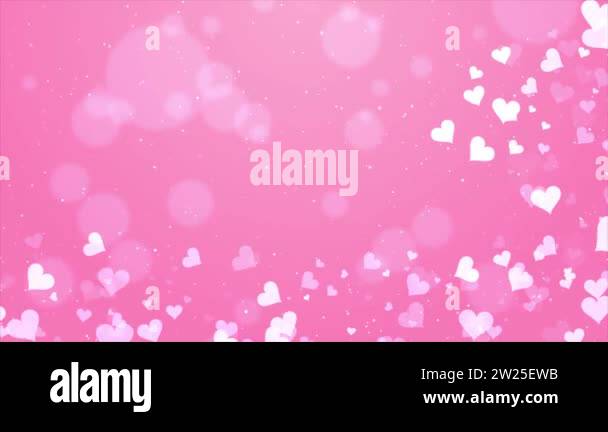 Abstract pink moving flying hearts Stock Videos & Footage - HD and 4K ...