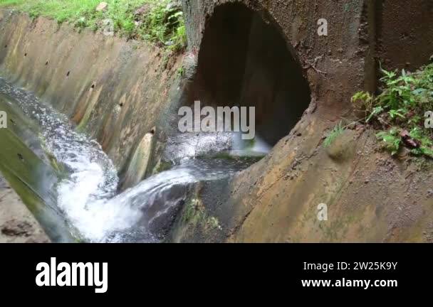 This is a cast-in-place concrete culvert. It is classified by standards ...