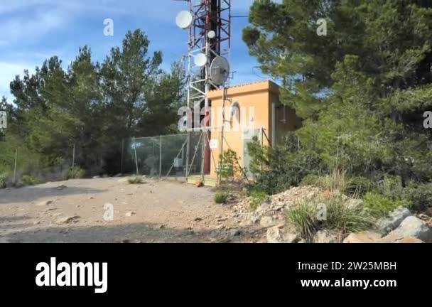 Communications tower steel Stock Videos & Footage - HD and 4K Video ...