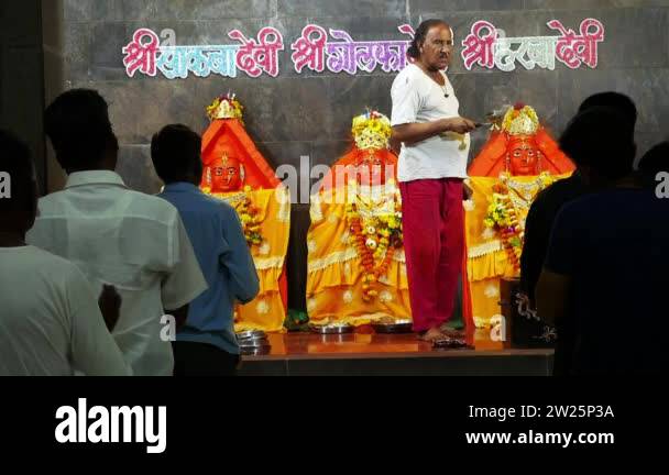 Shri Golfa Devi Mandir, Shri Sakbadevi and Shri Harbadevi Mandir Golfa ...