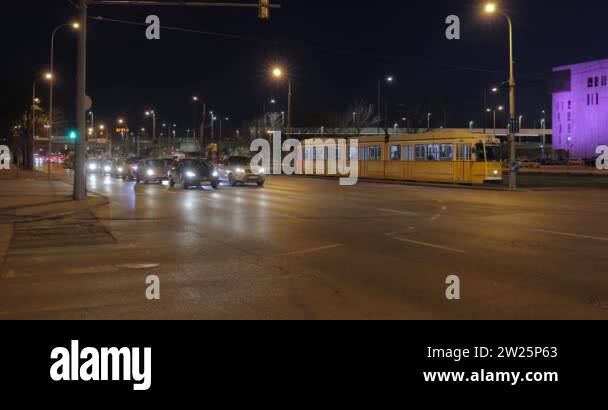 Urban intersection night traffic Stock Videos & Footage - HD and 4K ...