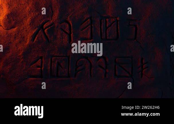 Ancient cave carving rune Stock Videos & Footage - HD and 4K Video ...