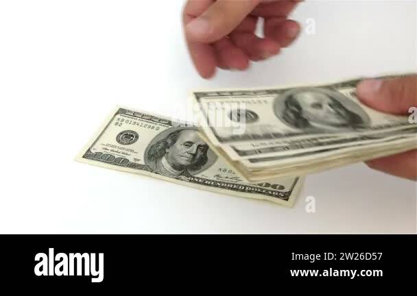 Counting stack usd paper currency Stock Videos & Footage - HD and 4K ...