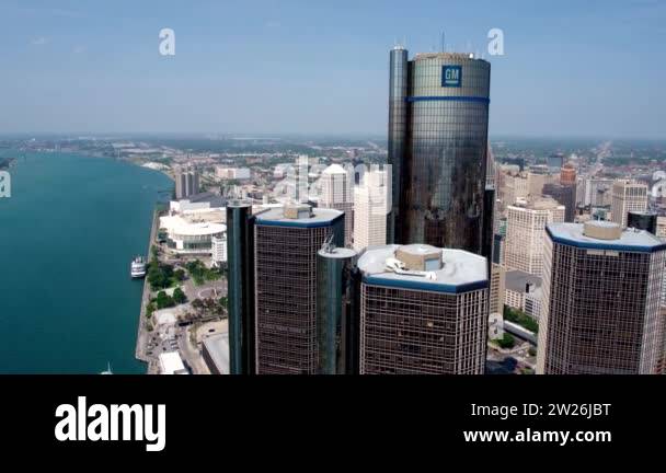Detroit riverfront Stock Videos & Footage - HD and 4K Video Clips - Alamy