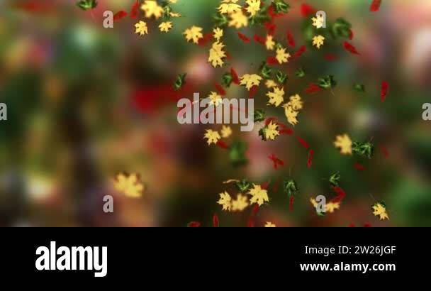 Animation falling leaves autumn loop Stock Videos & Footage - HD and 4K ...
