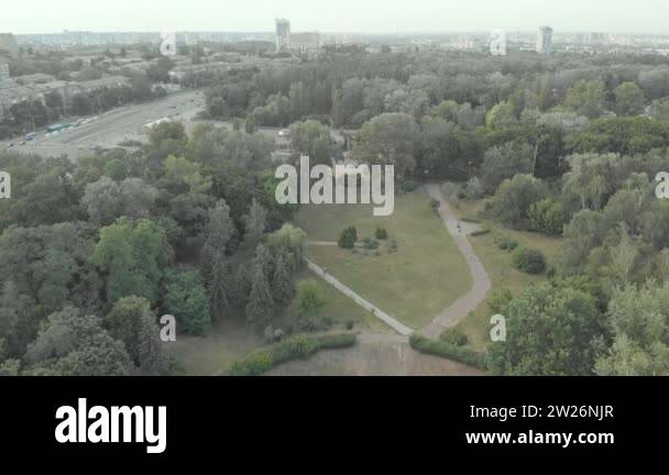 Babi Yar. Aerial - The place of mass murder of Jews during the Second ...