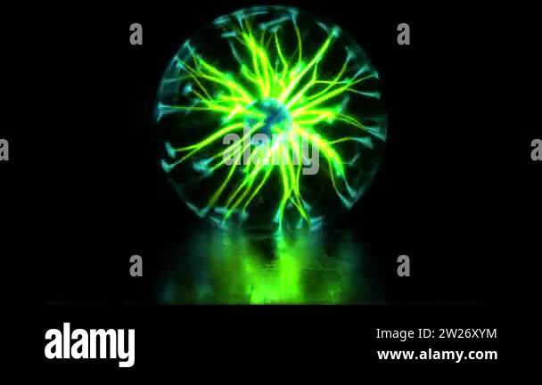 Plasma ball discharge lamp with high voltage lightning. Experiments ...
