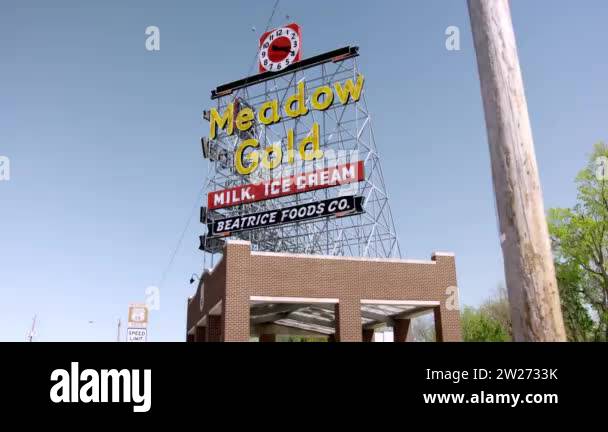 Meadow gold sign Stock Videos & Footage - HD and 4K Video Clips - Alamy