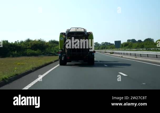 Car driving slowly on motorway Stock Videos & Footage - HD and 4K Video ...