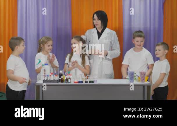 Chemical experiments for children. Fun experiments for children. A ...