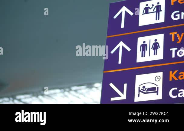 Airport signs check in Stock Videos & Footage - HD and 4K Video Clips ...