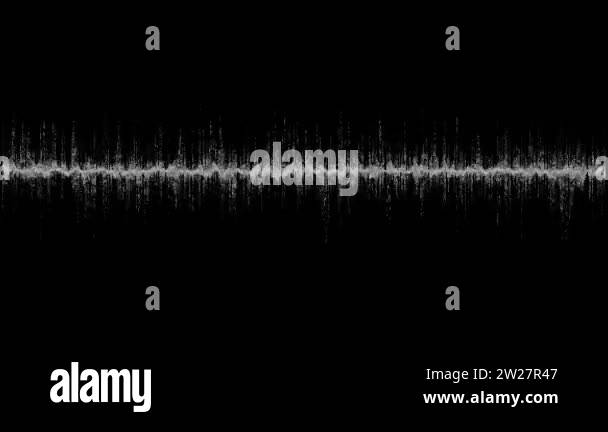 visualization of voice record artificial intelligence waveform ...
