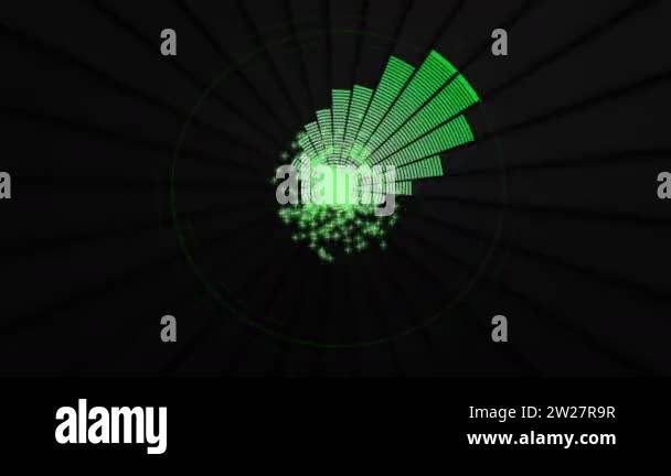 Audio Equalizer bars design sound waves animated disco graphic motion ...