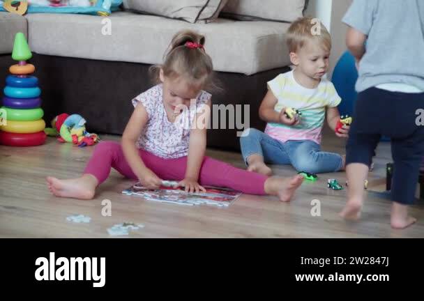 Childhood, games, upbringing and development concept - general plan of ...