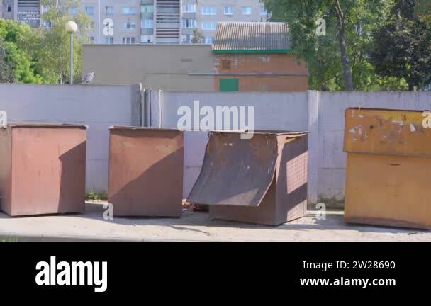 Street garbage bins Stock Videos & Footage - HD and 4K Video Clips - Alamy