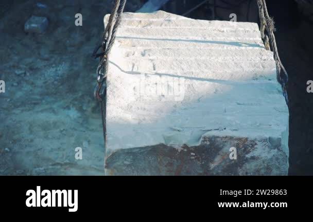 Crane lifting heavy stones Stock Videos & Footage - HD and 4K Video ...