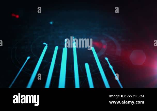 Growing digital tree with cyber security, digital protection ...