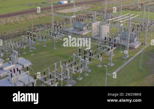 Electrical power substation Stock Videos & Footage - HD and 4K Video ...