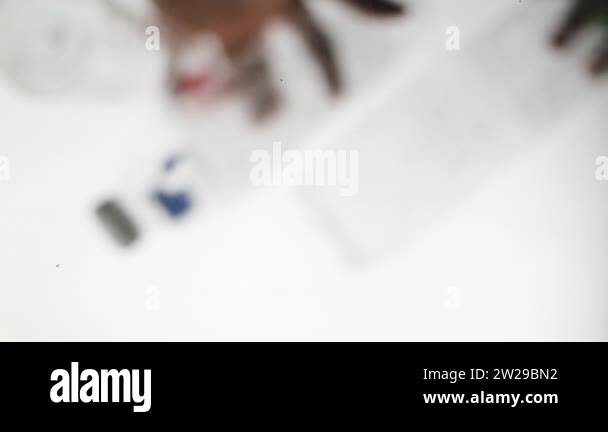 Plastic water bottle floating in water, non-decomposable plastic ...