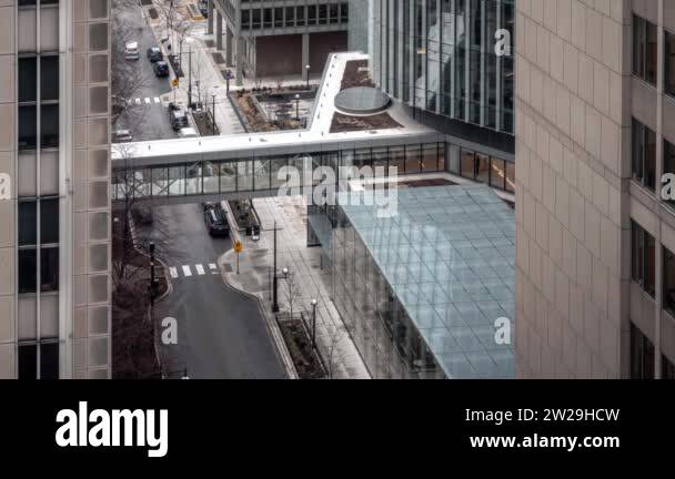 Enclosed pedestrian bridge Stock Videos & Footage - HD and 4K Video ...