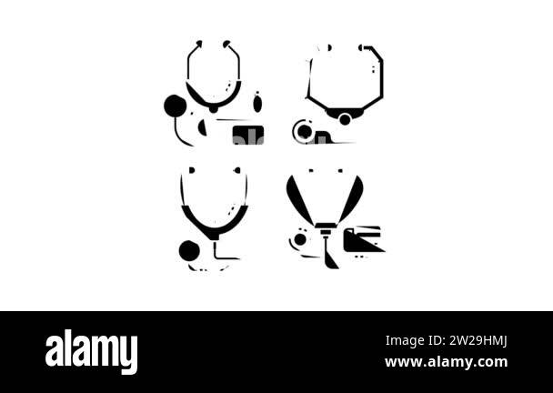 Stethoscope instrument heart cross Stock Videos & Footage - HD and 4K ...