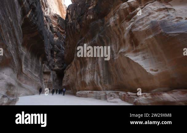 Narrow slot canyon passage Stock Videos & Footage - HD and 4K Video ...