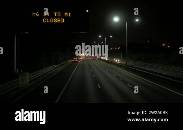 M1 motorway sign Stock Videos & Footage - HD and 4K Video Clips - Alamy