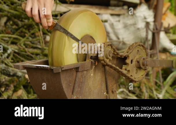 Antique grinding wheel sharpening Stock Videos & Footage - HD and 4K ...