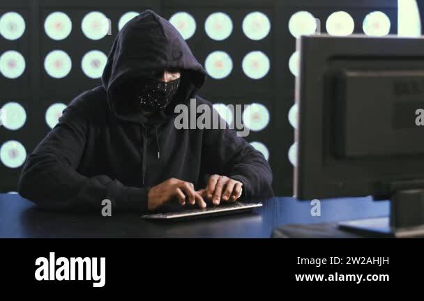 Hacker man mask typing Stock Videos & Footage - HD and 4K Video Clips ...