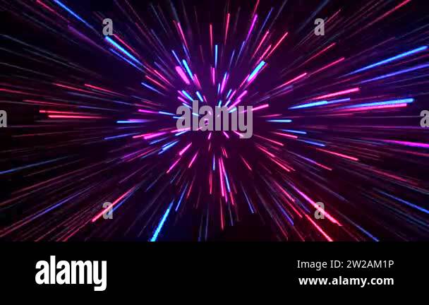 Warp effect flying through stars Stock Videos & Footage - HD and 4K ...