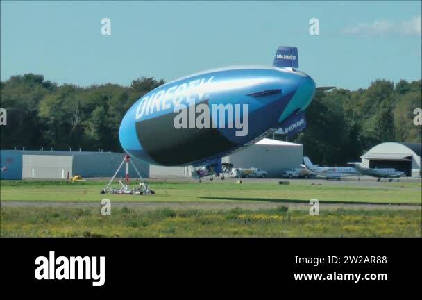 Blimp advertising airship Stock Videos & Footage - HD and 4K Video ...