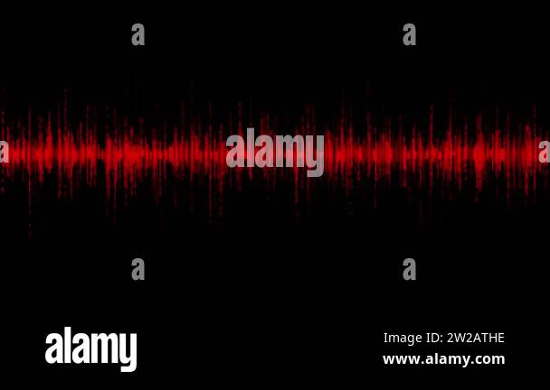 visualization of voice record artificial intelligence waveform ...