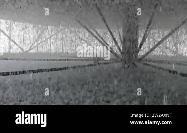 Cooling Tower Basic Operation Water Sprayed Downward Of Cooling Tower