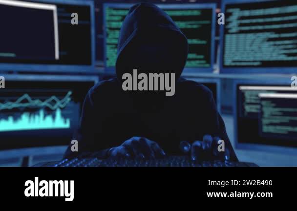 Man hacking Stock Videos & Footage - HD and 4K Video Clips - Alamy