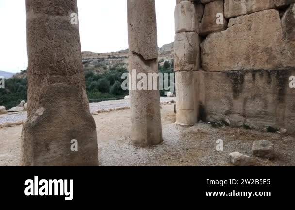 Iraq al Amir, Jordan - remnants of an ancient civilization part 2 Stock ...