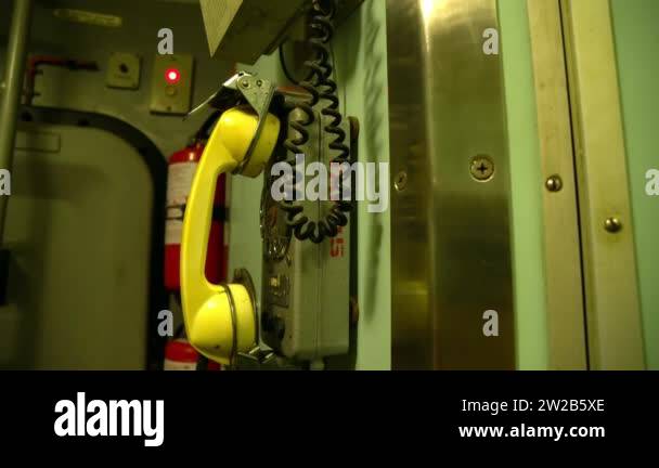 telephone in a Soviet underground military bunker, Inside the ...