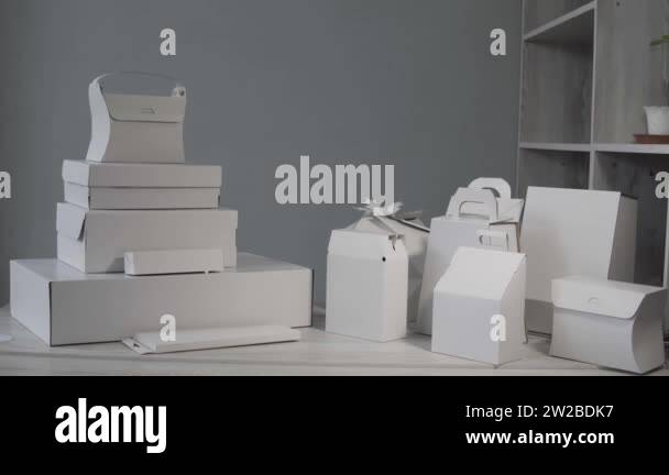 Brown different cardboard boxes Stock Videos & Footage - HD and 4K ...