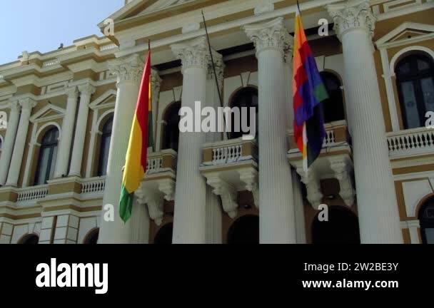 Legislative palace of bolivia Stock Videos & Footage - HD and 4K Video ...
