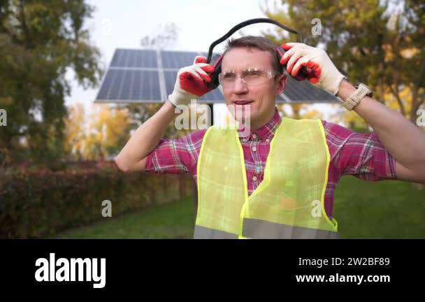 Noise protection headphones Stock Videos & Footage - HD and 4K Video ...